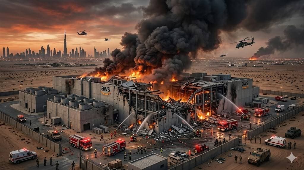 AWS UAE Data Center Hit Amid Iran Conflict | Cloud Casualty — NRI Globe