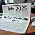 July 2025 Major Events Recap: Global News, Tragic Losses, and ...